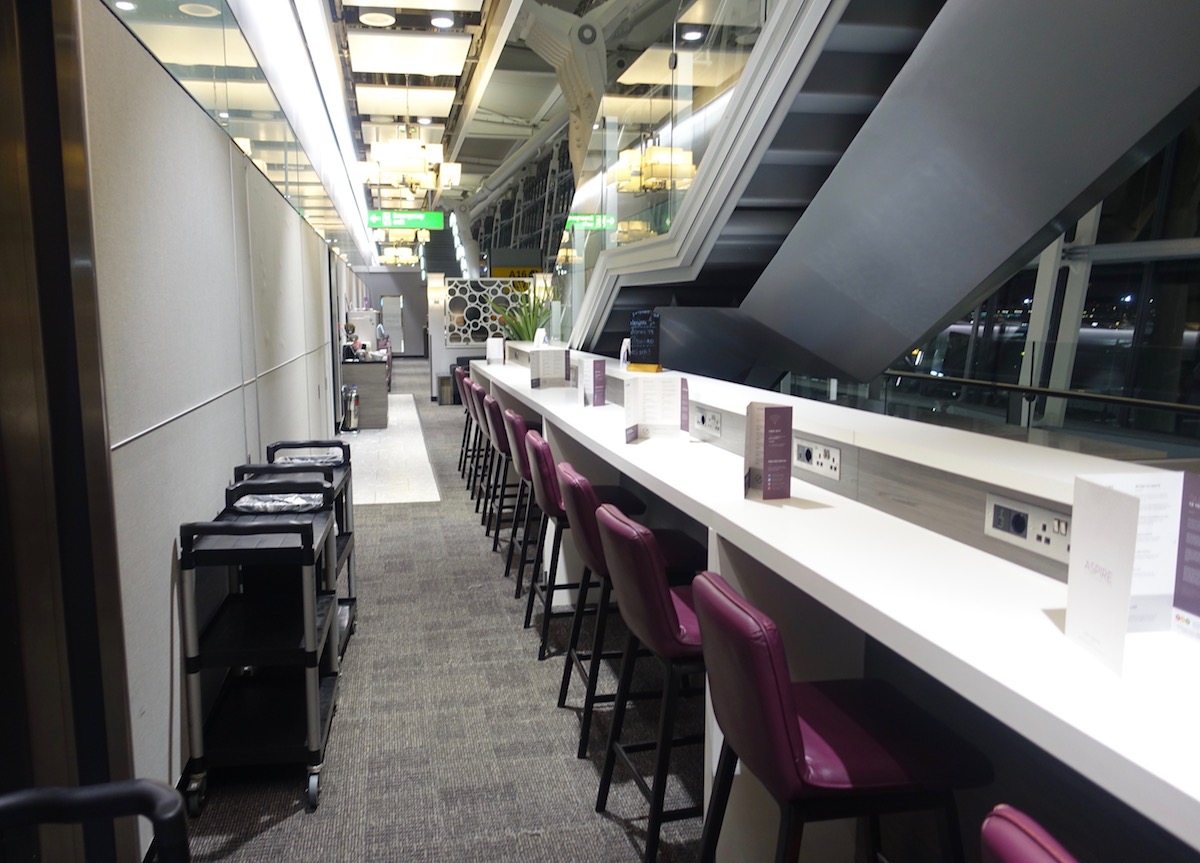 Aspire Lounge London LHR Review I One Mile At A Time