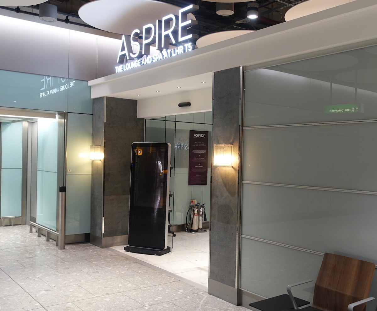 Aspire Lounge London LHR Review I One Mile At A Time