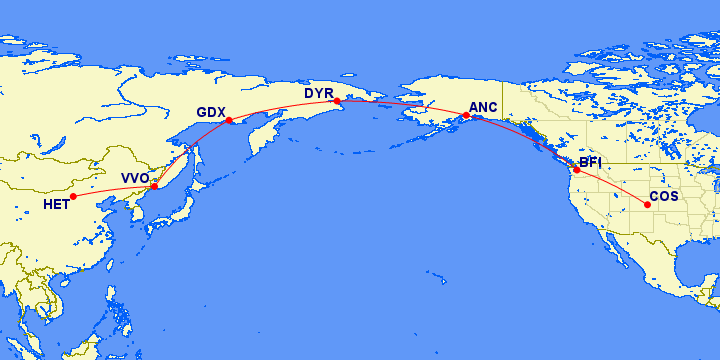 Why A United Regional Jet Flew To China With Five Stops | One Mile at a ...