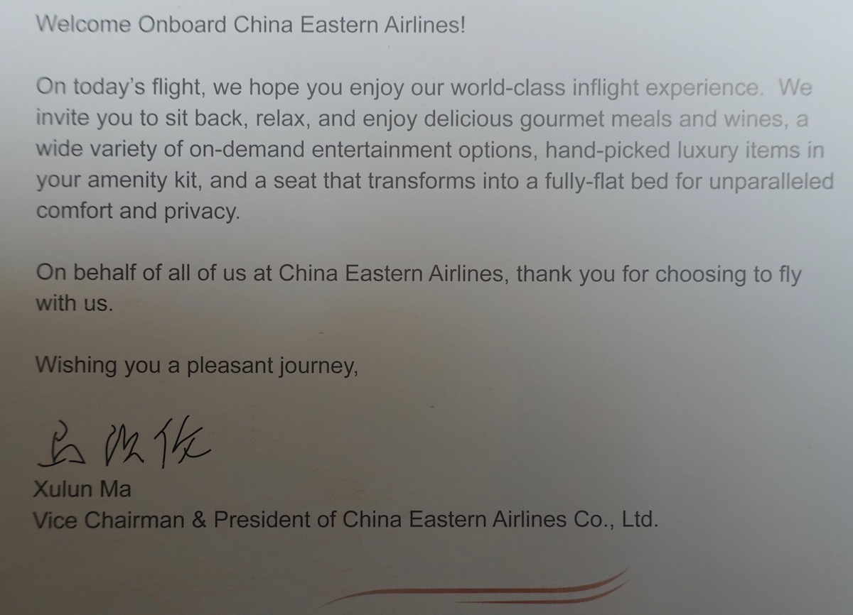 China Eastern 777 First Class Review I One Mile At A Time