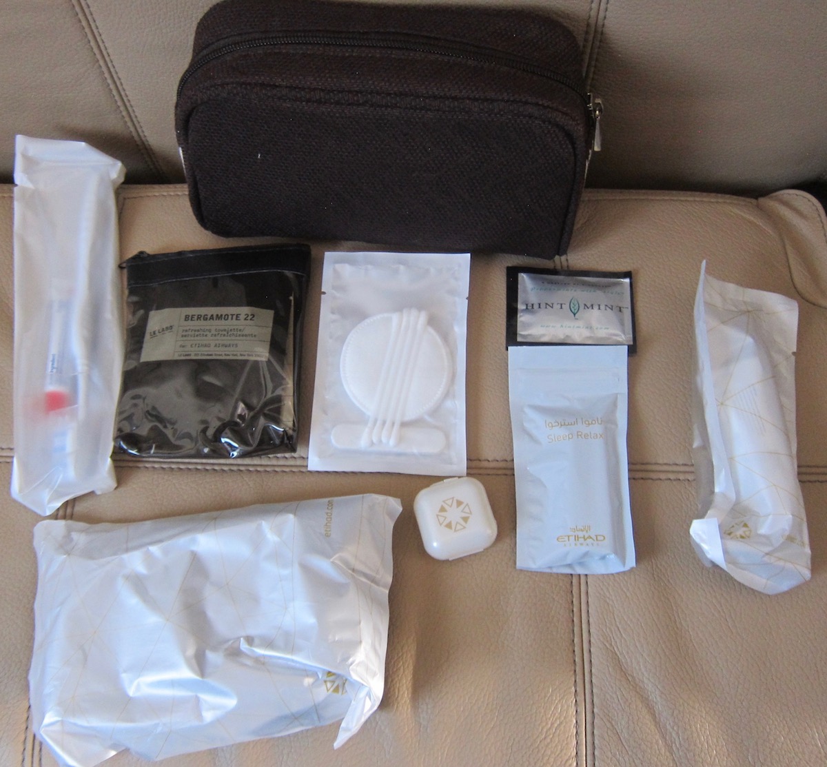 Etihad Introduces New Acqua Di Parma Amenity Kits | One Mile at a Time