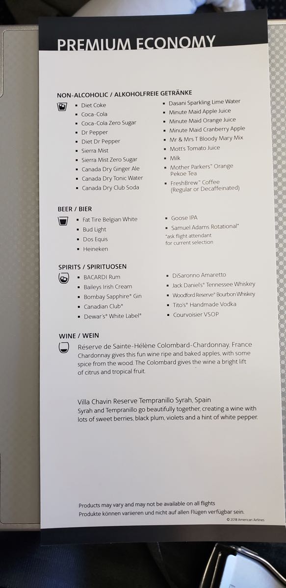 AA Premium Economy Review I One Mile At A Time