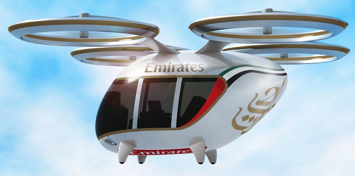 Emirates launches Personal Arieal Mobility Vehicle