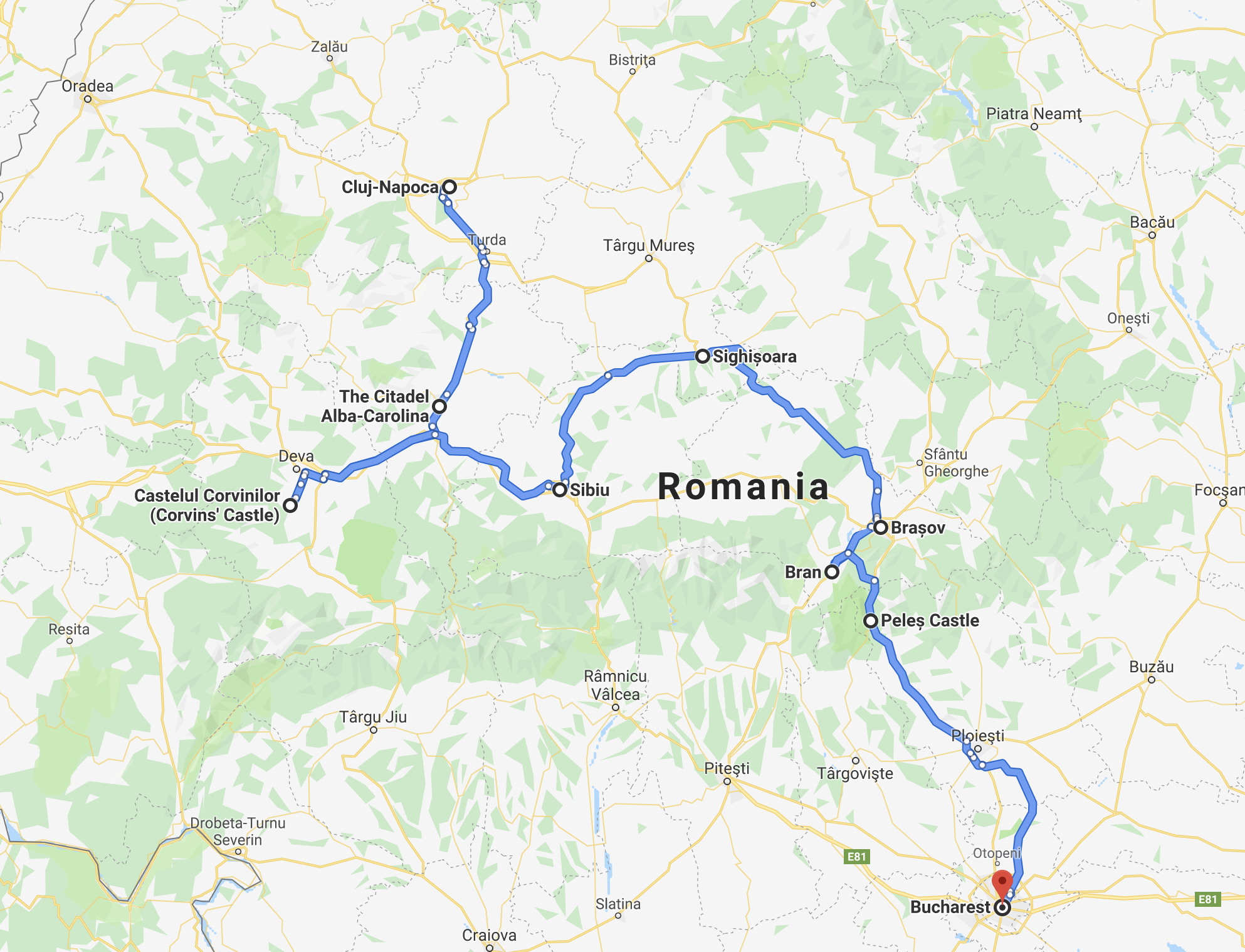 Planning A Romanian Road Trip | One Mile at a Time