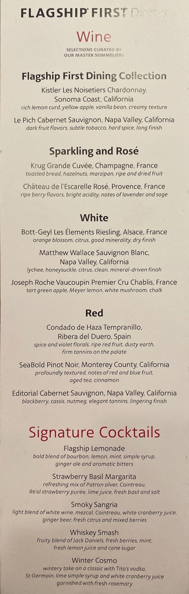 AA Flagship First Dining DFW Review I One Mile At A Time