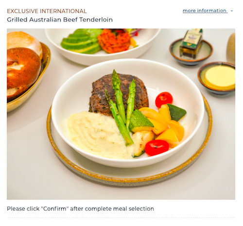 A Look At Starlux Airlines' Business Class Menu | One Mile at a Time