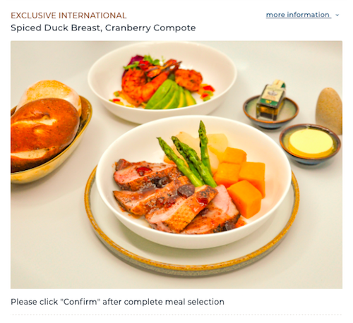A Look At Starlux Airlines' Business Class Menu | One Mile at a Time